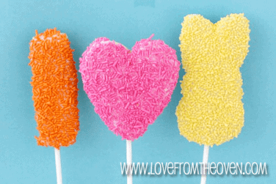 Peeps Cookies • Love From The Oven