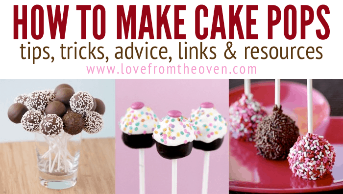 How To Make Cakepops - Tips, Tricks, Advice, Links & Resources • Love ...