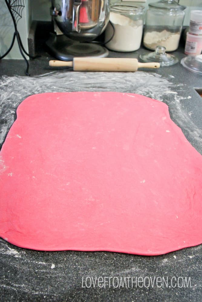 Pink Cinnamon Rolls • Love From The Oven