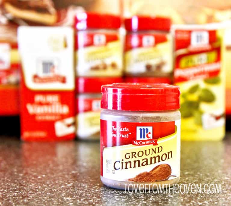 Cinnamon Caramel Swirl Bars • Love From The Oven