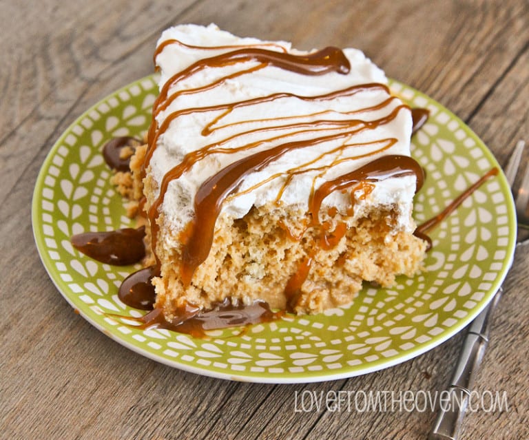 Dulce de Leche Tres Leches Cake • Love From The Oven