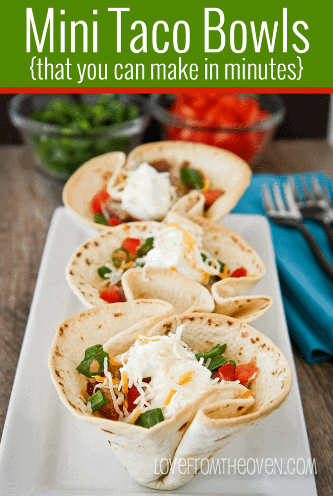Mini Taco Bowls That You Can Make In Minutes