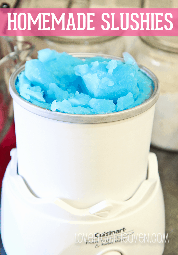 Easy Homemade Slushee Recipe • Love From The Oven