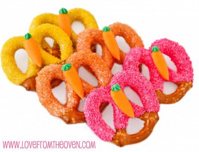 Chocolate Covered Pretzels • Love From The Oven