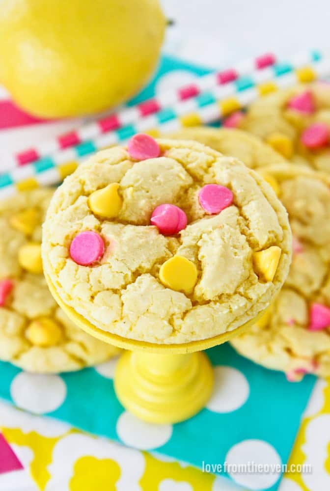 Lemon Cookies • Love From The Oven