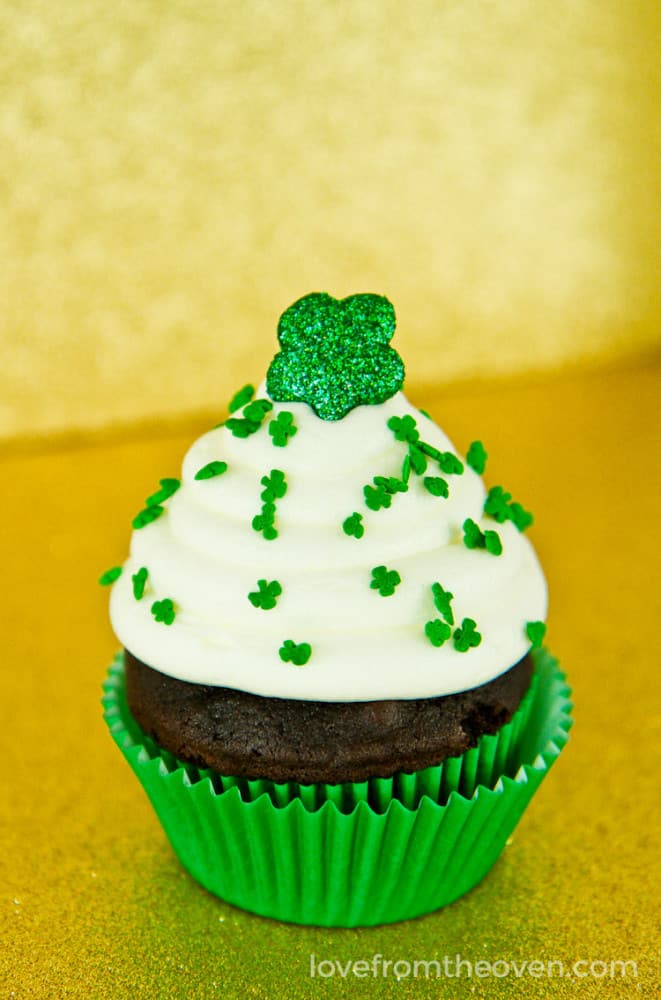 St Patrick's Day Cupcakes • Love From The Oven