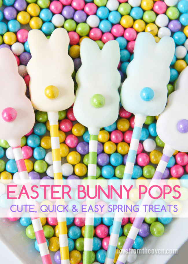 Easter Peeps Pops • Love From The Oven