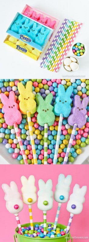 Easter Peeps Pops • Love From The Oven