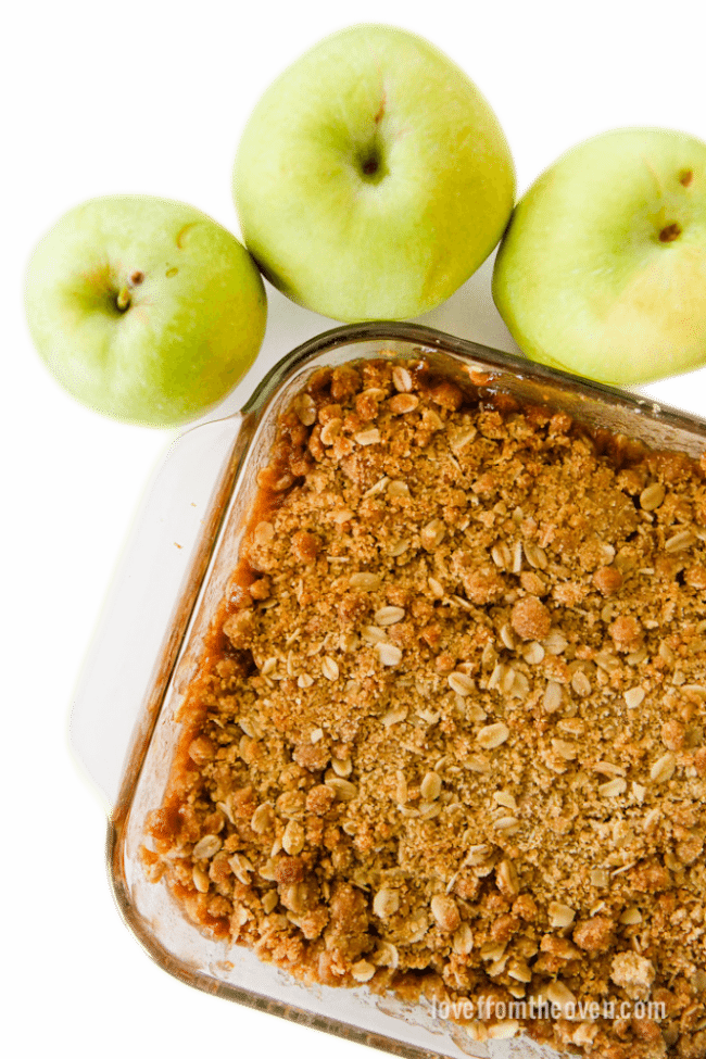 Apple Crumble • Love From The Oven