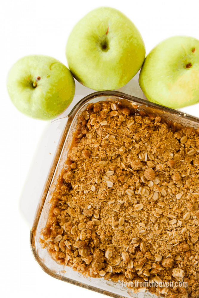 Apple Crumble • Love From The Oven