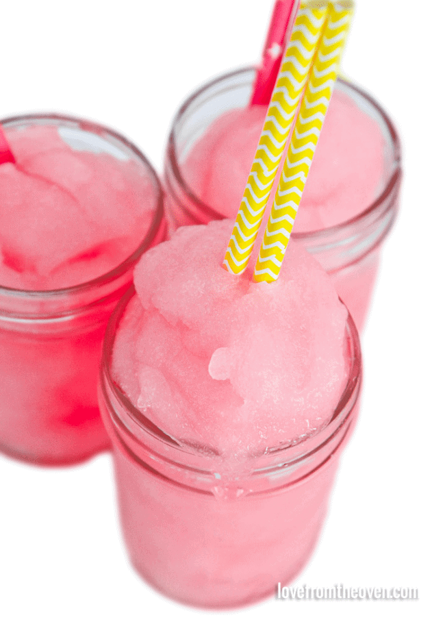 Easy Homemade Slushees • Love From The Oven