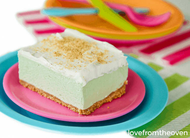 Key Lime Cloud Squares • Love From The Oven