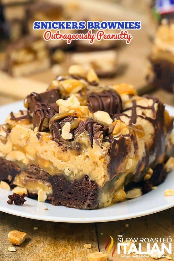 50 Of The Best Recipes Using Snickers • Love From The Oven