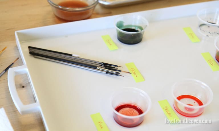 How To Paint Sugar Cookies • Love From The Oven