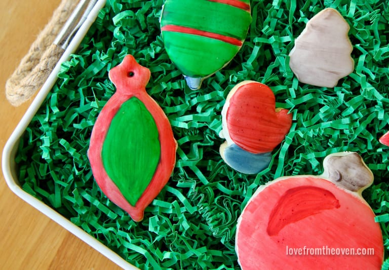 How To Paint Sugar Cookies • Love From The Oven