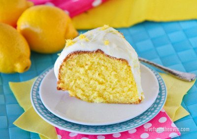 Luscious Lemon Cake • Love From The Oven
