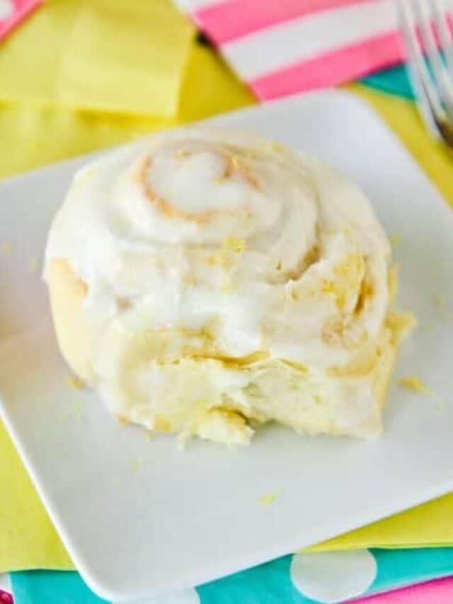 Lemon Rolls Story • Love From The Oven