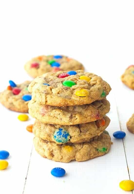 Peanut Butter Monster Cookies • Love From The Oven