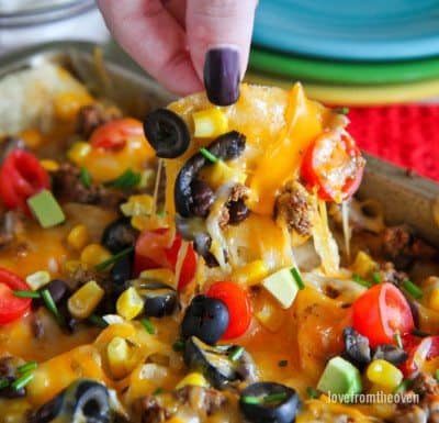 The Best Easy Nachos Recipe - Love From The Oven