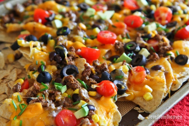 The Best Easy Nachos Recipe - Love From The Oven