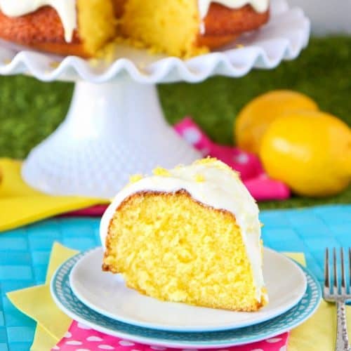 Luscious Lemon Cake • Love From The Oven