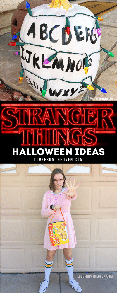 Stranger Things Pumpkin And Halloween Ideas • Love From The Oven