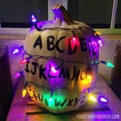 Stranger Things Pumpkin And Halloween Ideas • Love From The Oven