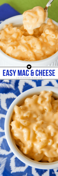 Easy Mac And Cheese Recipe - Love From The Oven