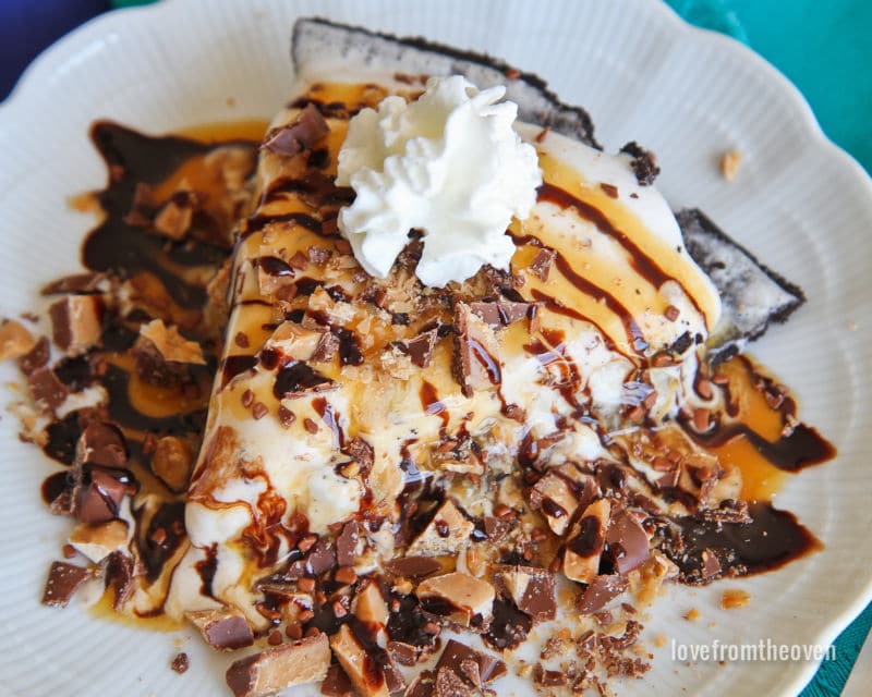 Easy Ice Cream Pie • Love From The Oven