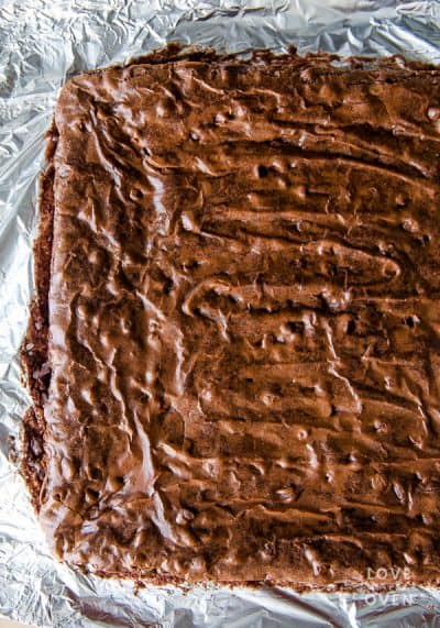 Easy Brownies Made With Cocoa Powder • Love From The Oven