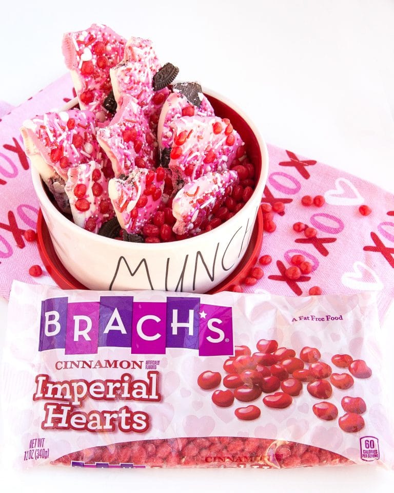 Quick and Easy Valentine Bark Candy