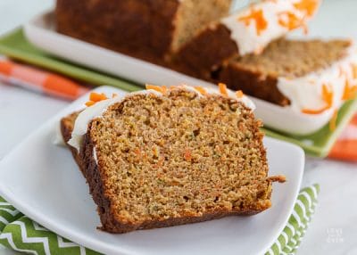 The BEST Easy Carrot Bread • Love From The Oven