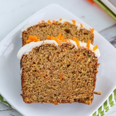 The BEST Easy Carrot Bread • Love From The Oven