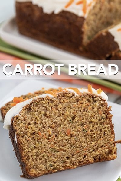 The BEST Easy Carrot Bread • Love From The Oven