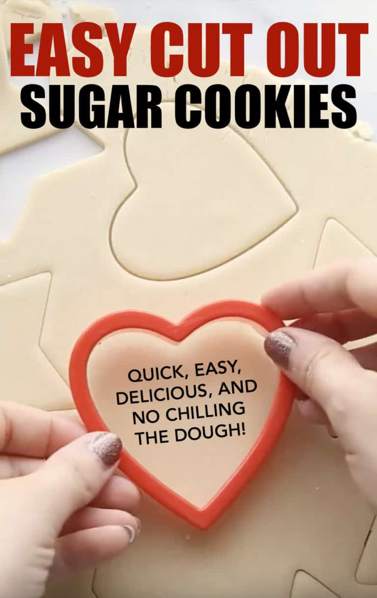 Easy Cut Out Sugar Cookies (With Video) • Love From The Oven