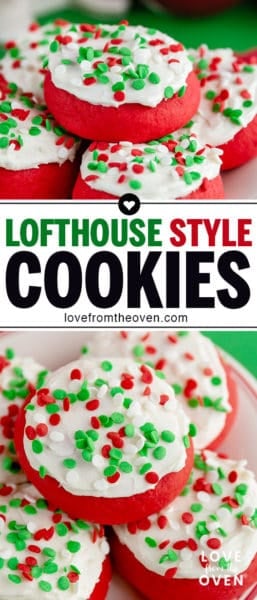 Easy Lofthouse Cookie Recipe • Love From The Oven