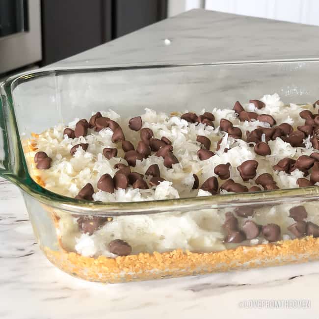 The Best 7 Layer Magic Cookie Bars! • Love From The Oven
