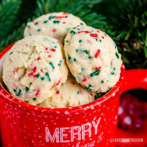 Easy Snowball Cookie Recipe • Love From The Oven