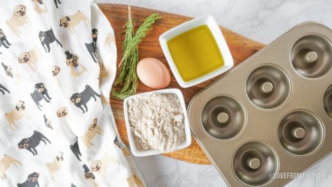 Homemade Dog Donut Recipe • Love From The Oven