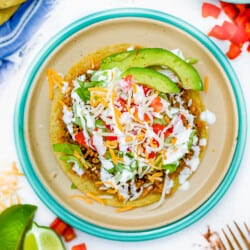 How To Make Tostada Recipe • Love From The Oven