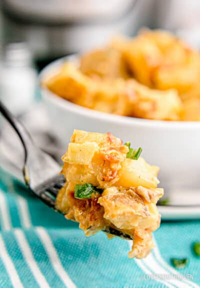 Instant Pot Cheesy Potatoes • Love From The Oven