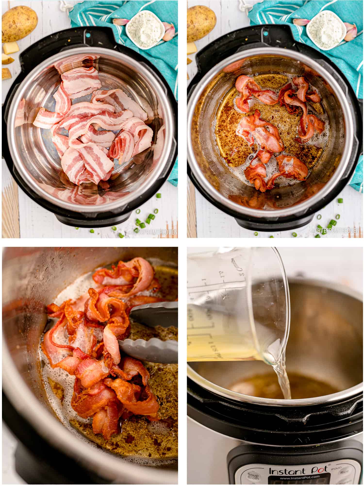 Instant Pot Cheesy Potatoes • Love From The Oven