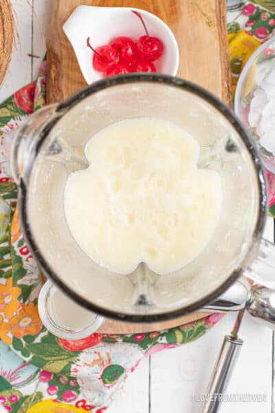 Easy Frozen Pina Colada Recipe • Love From The Oven