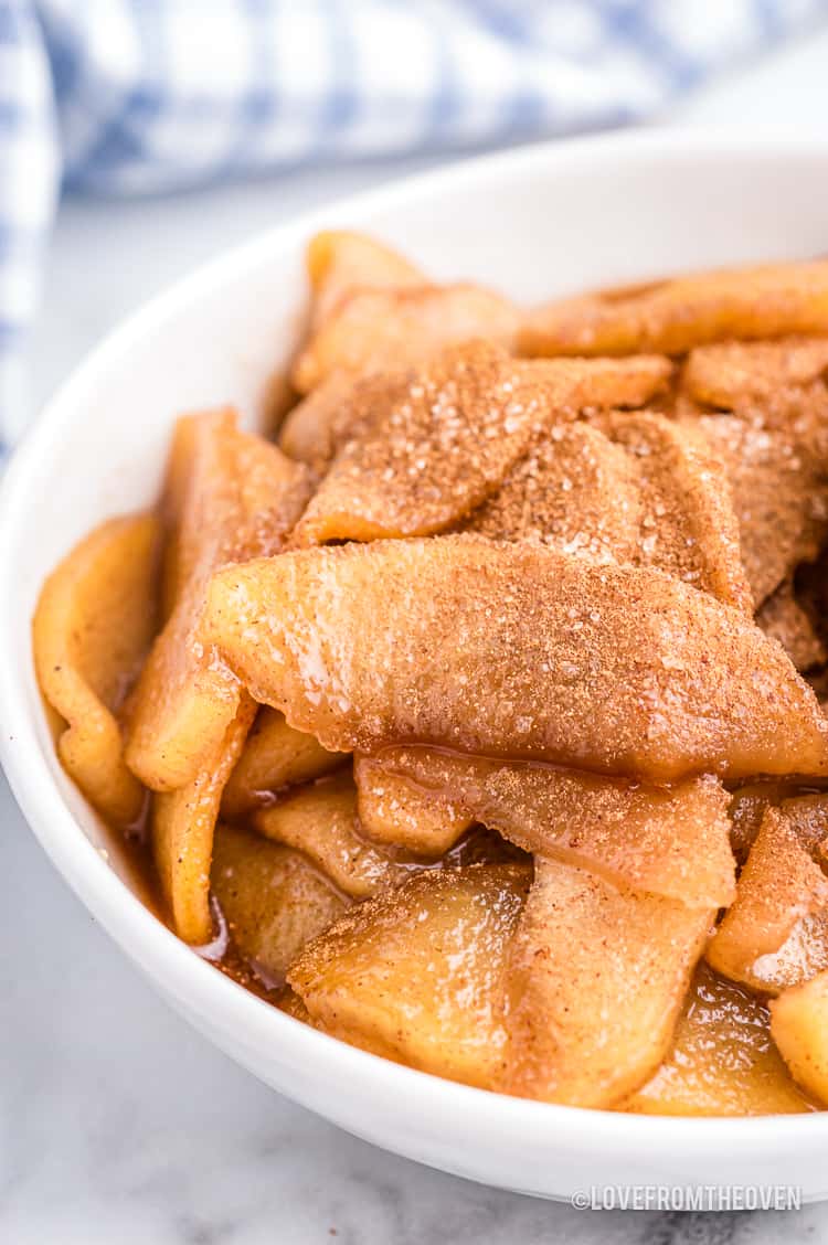 Baked Cinnamon Apples • Love From The Oven