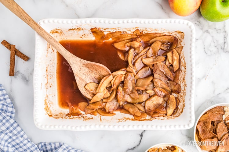 Baked Cinnamon Apples • Love From The Oven