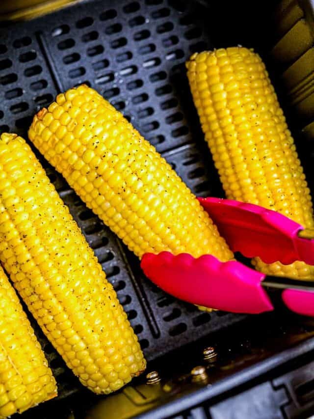 Air Fryer Corn On The Cob Story • Love From The Oven