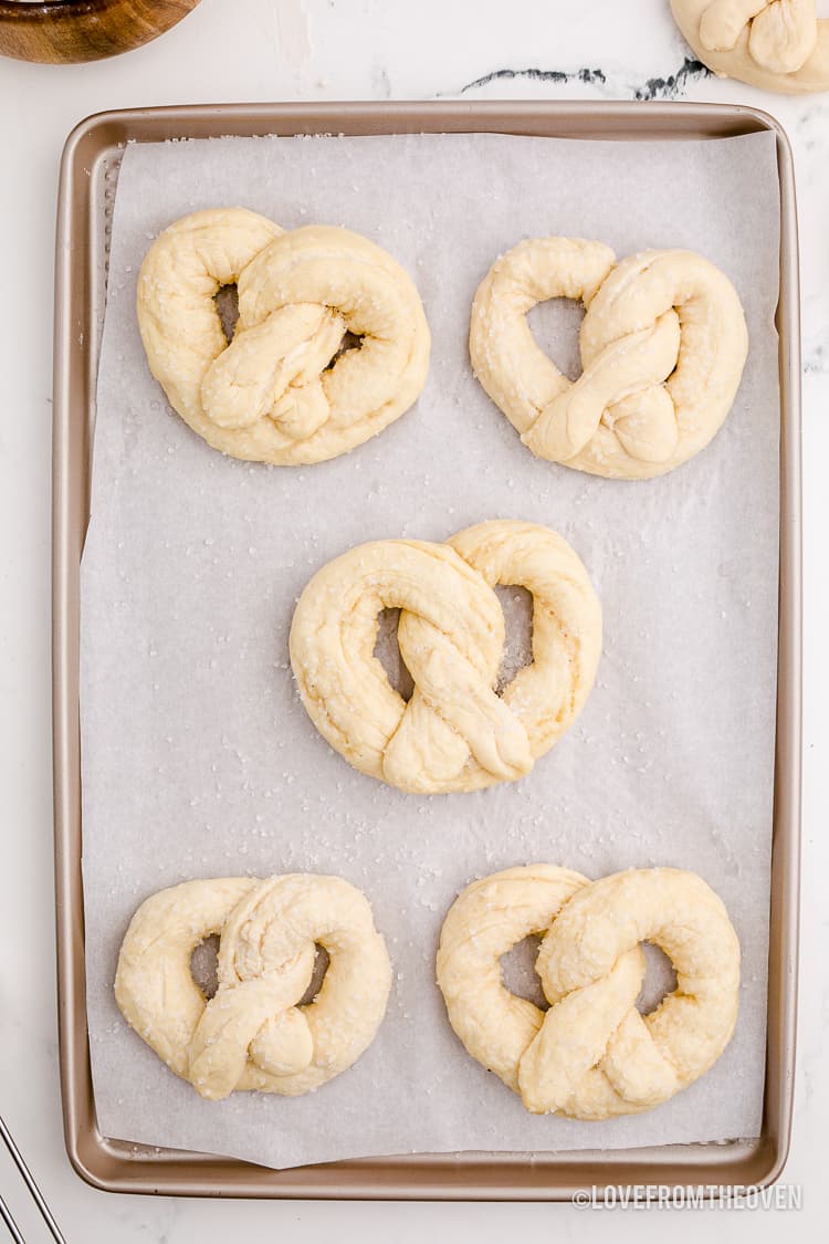 Homemade Pretzels • Love From The Oven