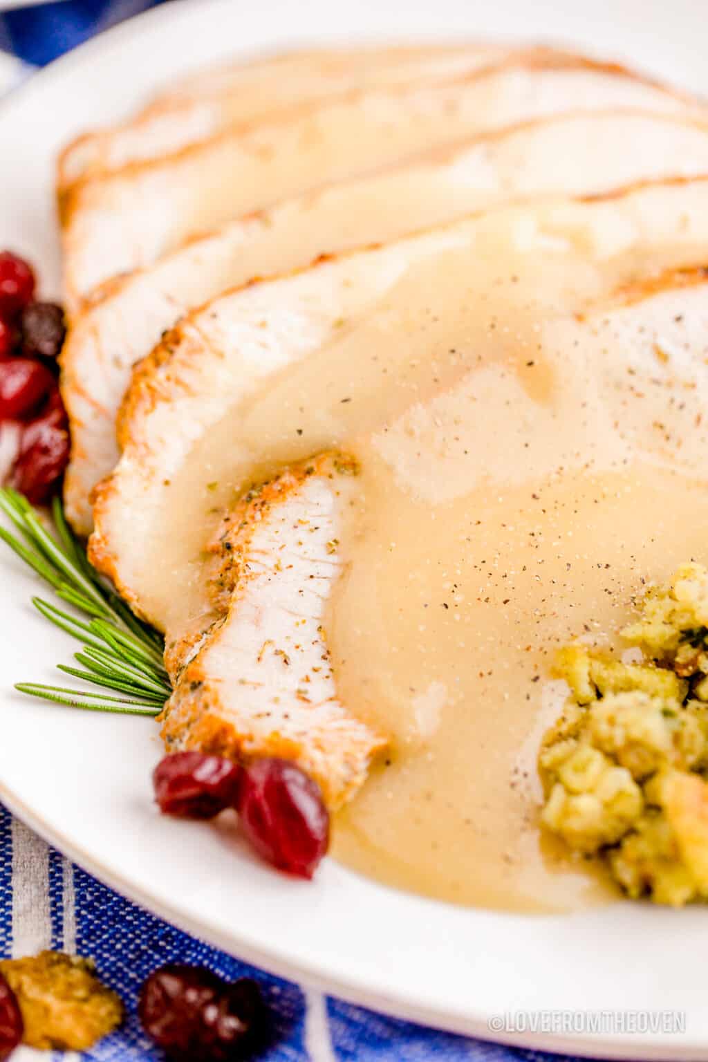 Instant Pot Turkey Breast • Love From The Oven