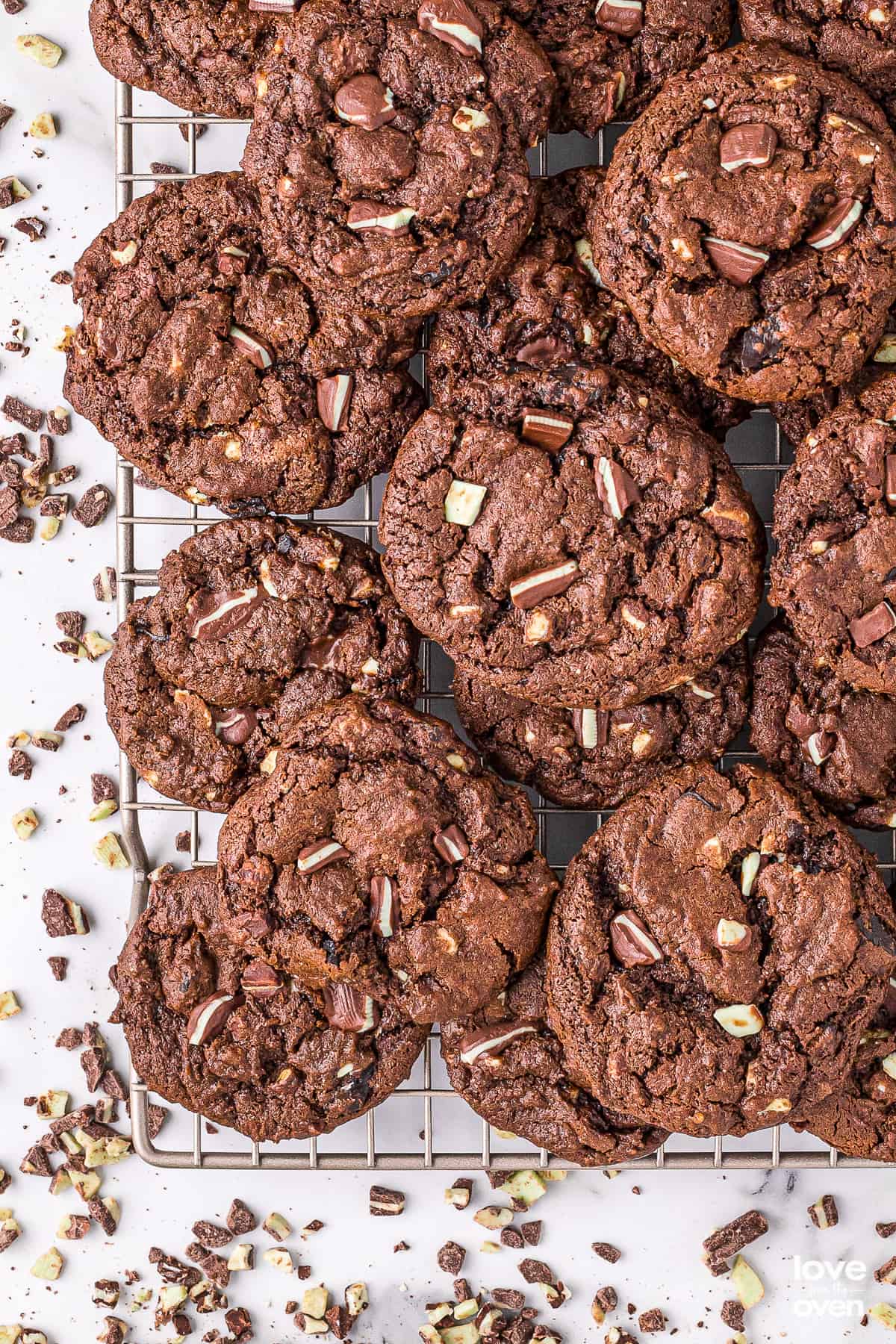 Andes Mint Cookies • Love From The Oven