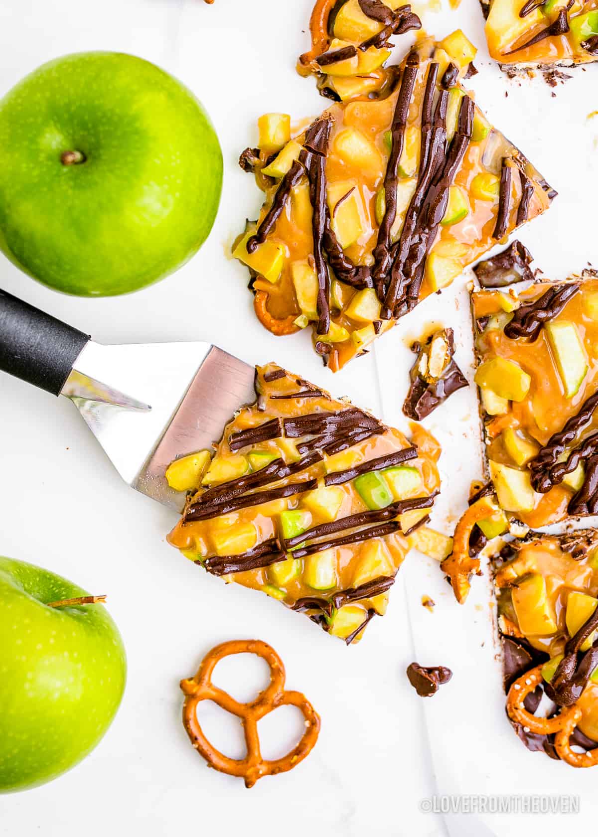 Caramel Apple Bark • Love From The Oven